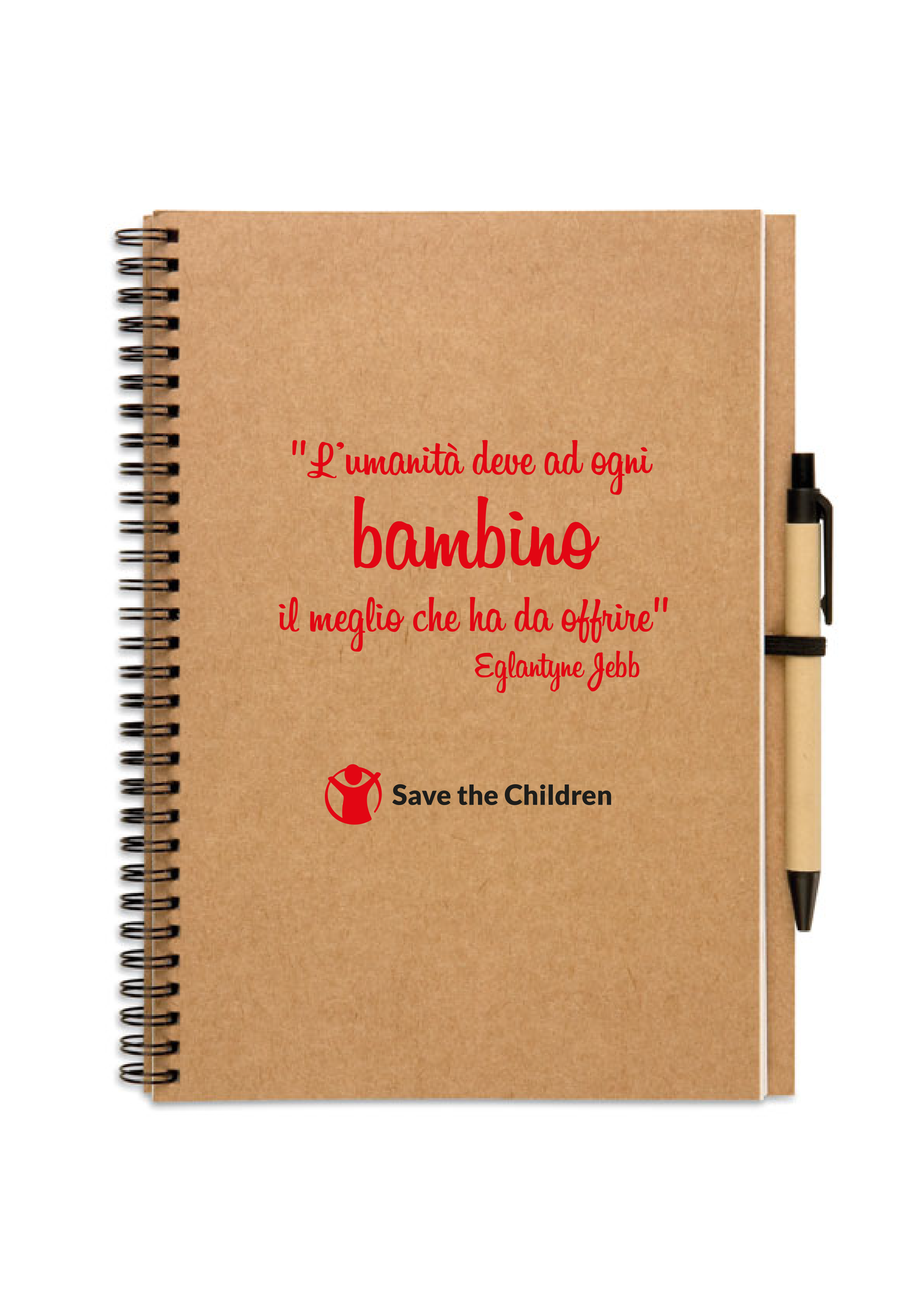 Quaderno con penna umanità - Speciale Back to School